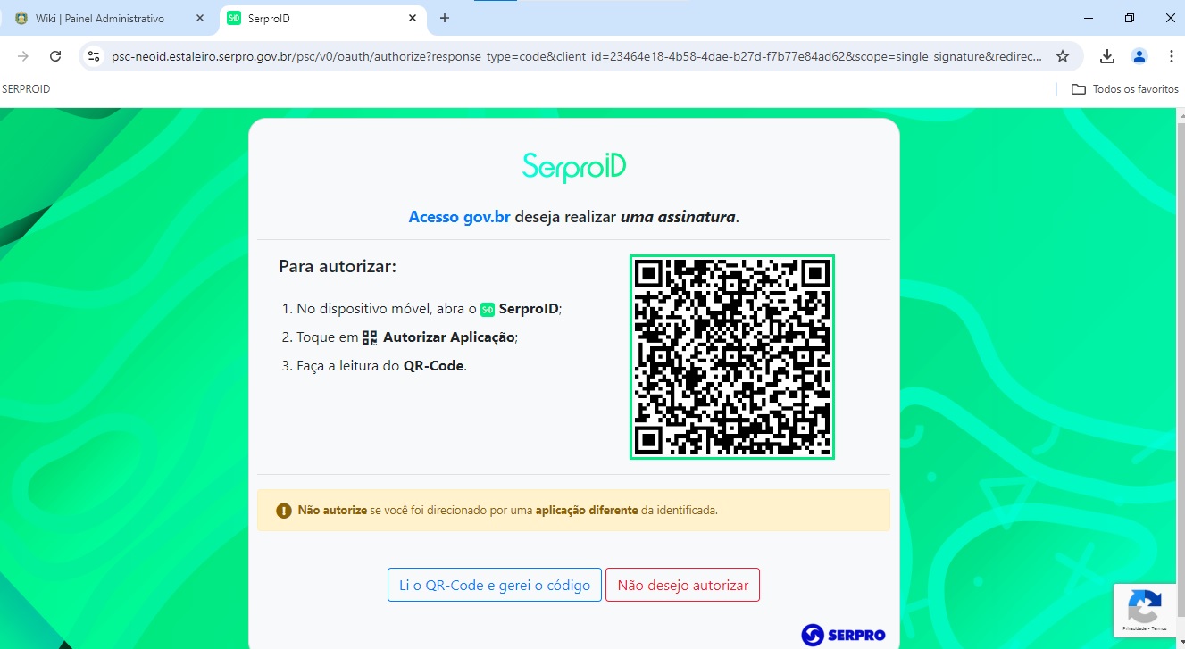 Acesso ao SIAFI com certificado digital em nuvem SEPROID - Wiki da ...